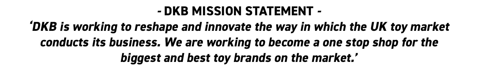 DKB Toys - DKB Toys and Distribution Limited